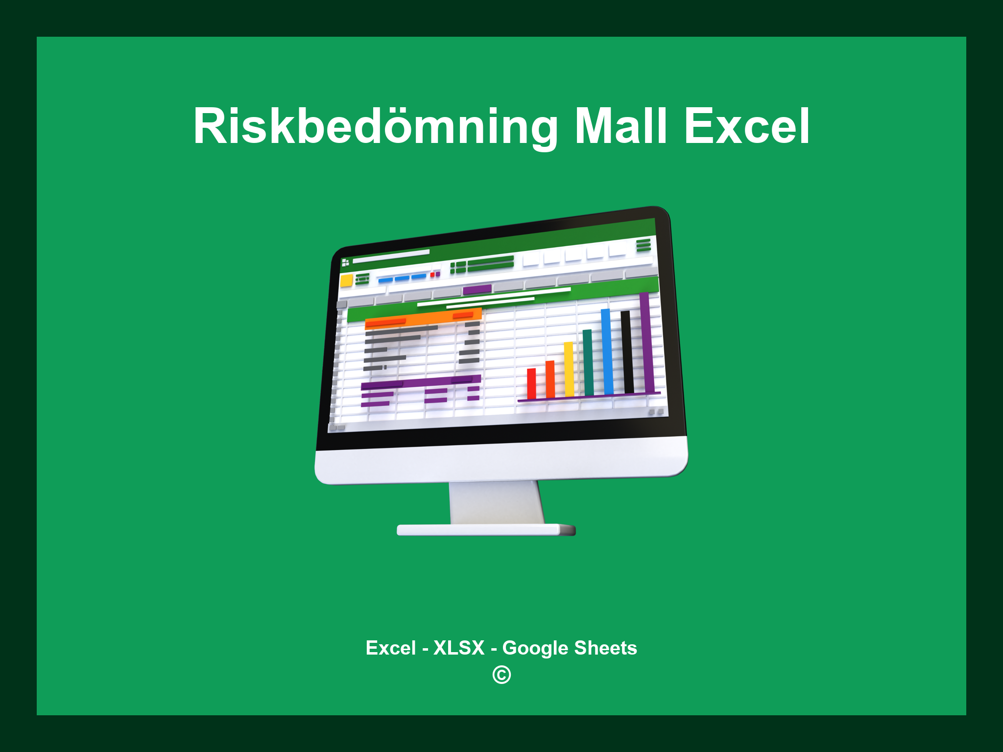 Riskbedömning Mall Excel